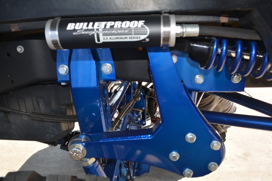 Ford F-250/350 12" 4wd rear cantilever 4 link system