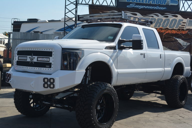 Ford F-250/350 12" 4wd rear cantilever 4 link system