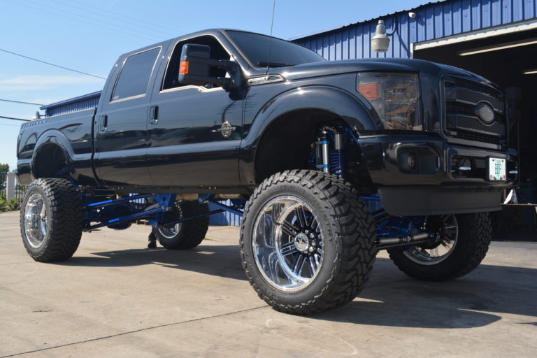 Ford F-250/350 12" 4wd rear cantilever 4 link system